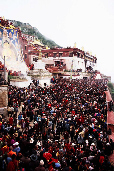 西蔵編(17)ラサ郊外(その1)ガンデン寺 - 旅拝