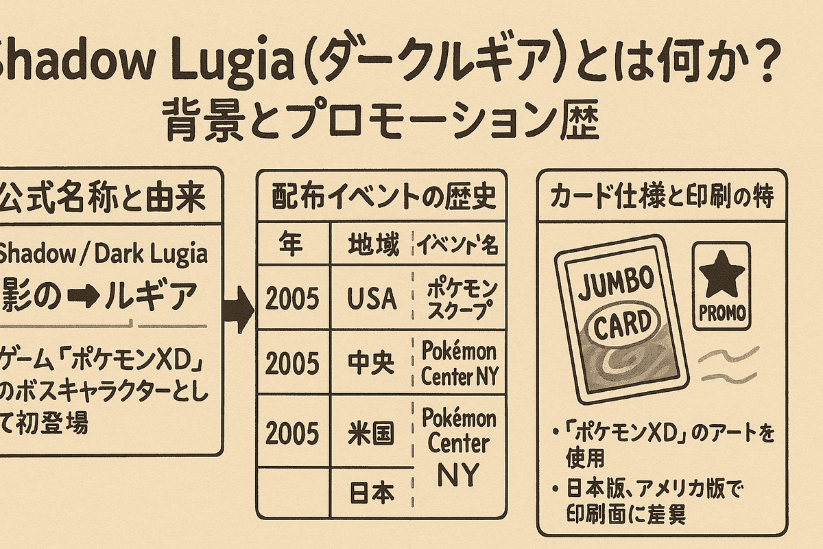 ダークルギアはポケカで使える？ジャンボカードの価値・真偽・相場を徹底解説 - note’ no naka