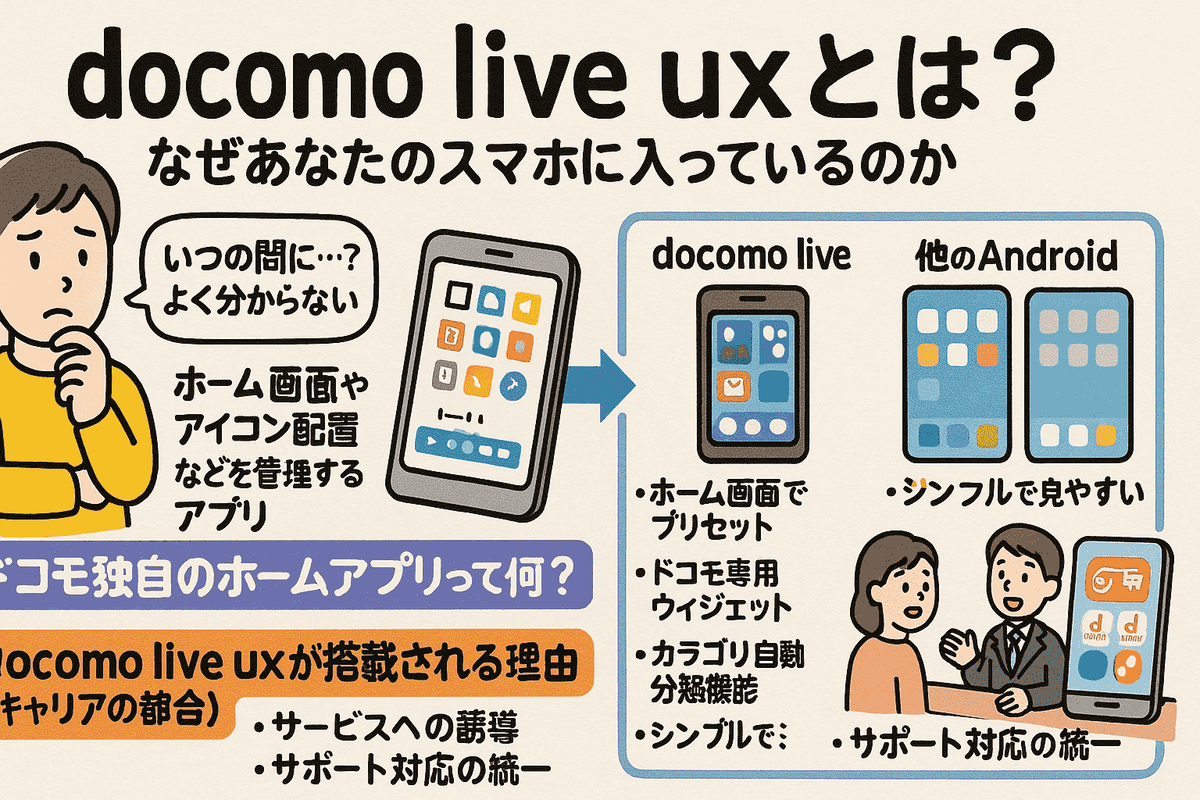 docomo live uxが勝手に初期化される原因と対策まとめ【保存版】 - Days の 暮らし手帖