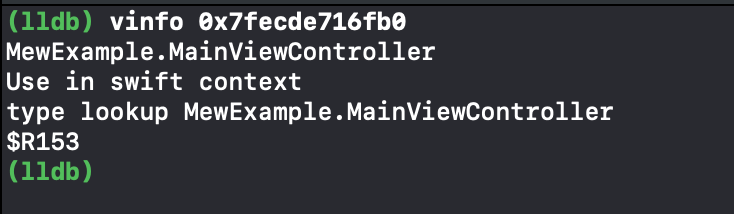自由にクラスインスタンスにアクセスできるLLDBコマンド「vinfo」 - ペンギン村 Tech Blog