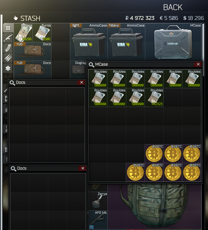 Roubles max stack size increased - ぽくつニコフ