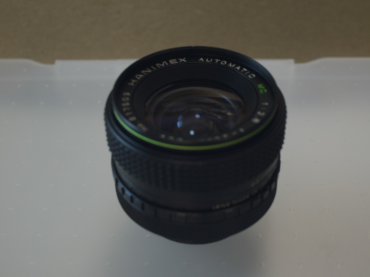 HANIMEX AUTO MATIC MC 28mm f2.8 外観 - 素麺にはポン酢