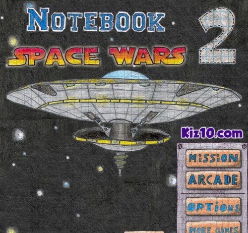 Notebook Space Wars 2をクリア - Pongeponge