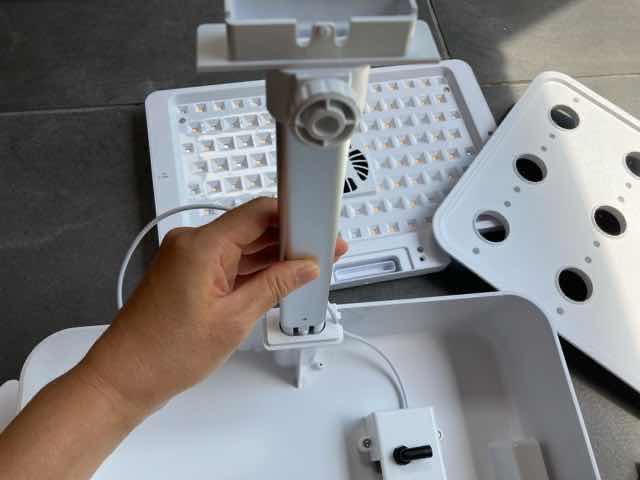 【レビュー】LED水耕栽培キットIDOO12株で野菜,花をおしゃれに!初心者おすすめ - ぽんこくらぶ