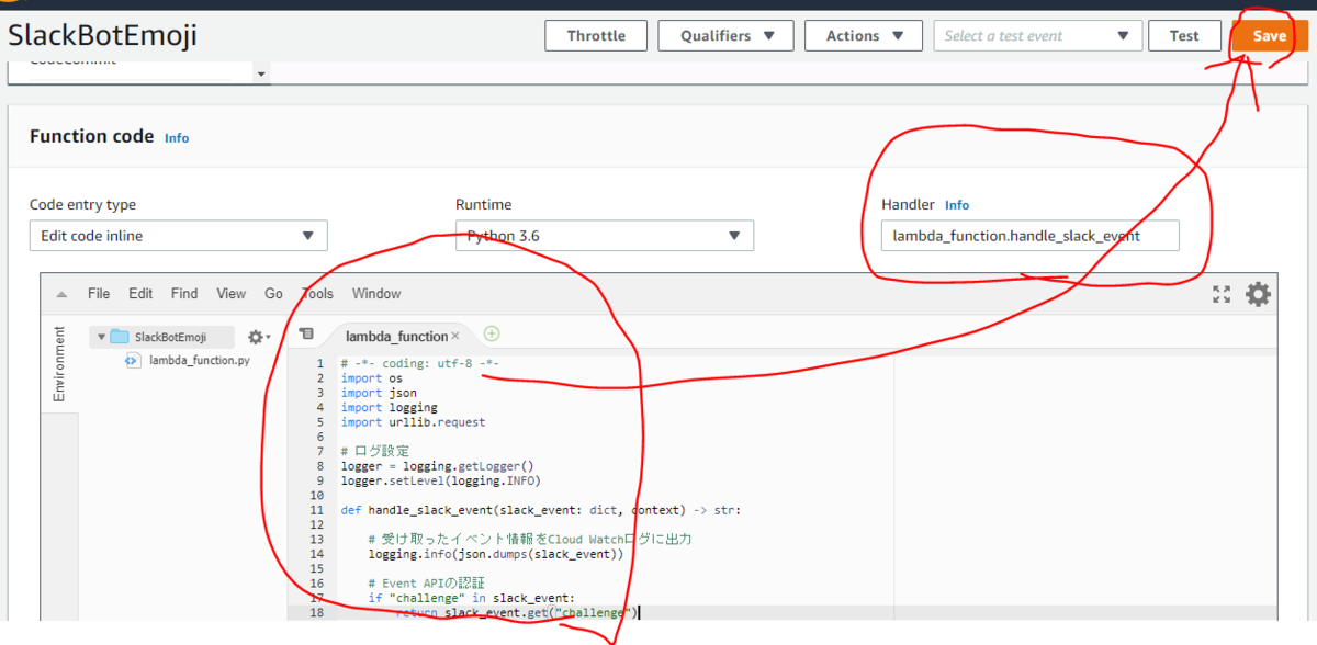SlackにAWSとPythonを使って簡単なアプリを作る記録 - ponsuke_tarou’s blog