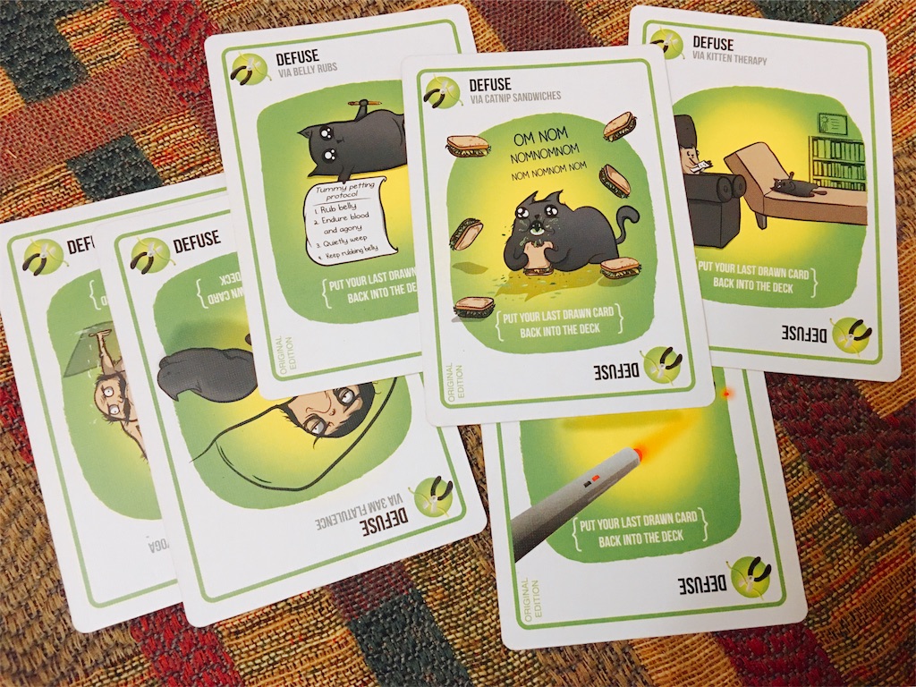 カードゲームExploding Kittens楽しすぎるよ。いい感じのドキドキ感。 - カナダ移住生活の手帳