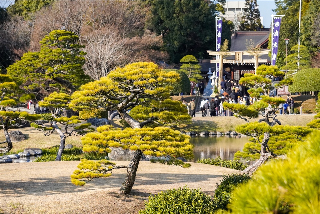 2023/01/01 水前寺成趣園 - あまりにも幸せ
