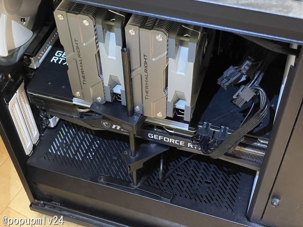 Thermalright PA120が重すぎるのでGPUサポートステイで支えてみた - popupmlv