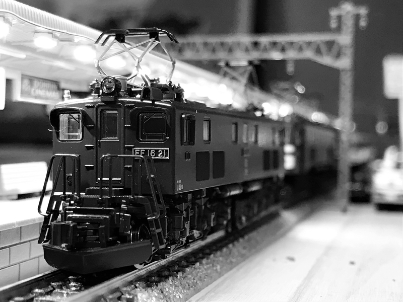 KATO EF16 入線 上越線補機！ - 休日の屋根裏