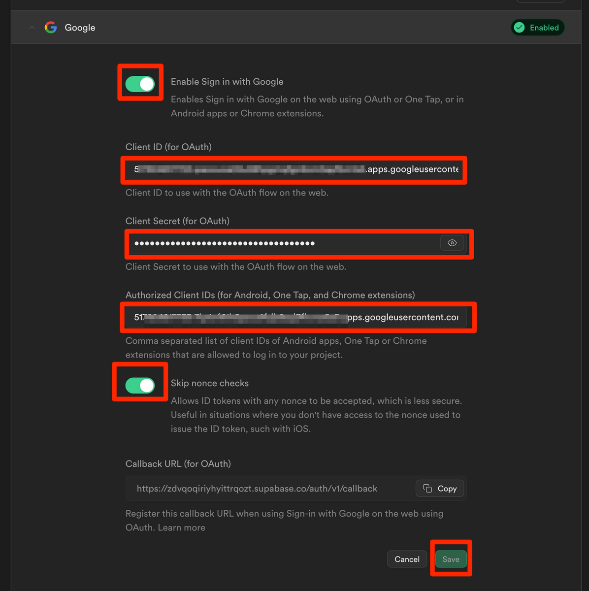 【Supabase】Flutter + Supabase Authentication で Social Login(Google) のサインアップ・サインイン処理のサンプルを作った ...