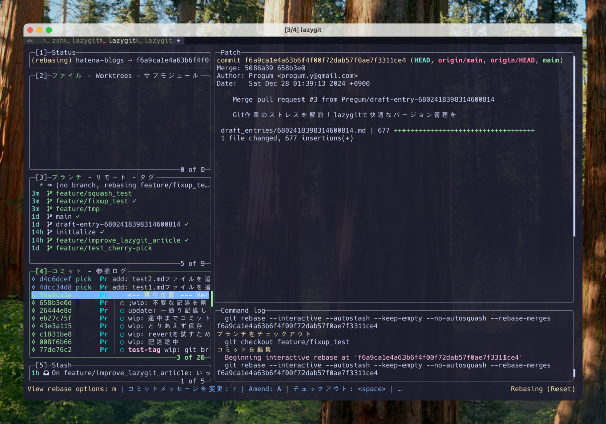 Git操作のストレスを解消！lazygitで快適なバージョン管理を - 狐好きぷろぐらまー
