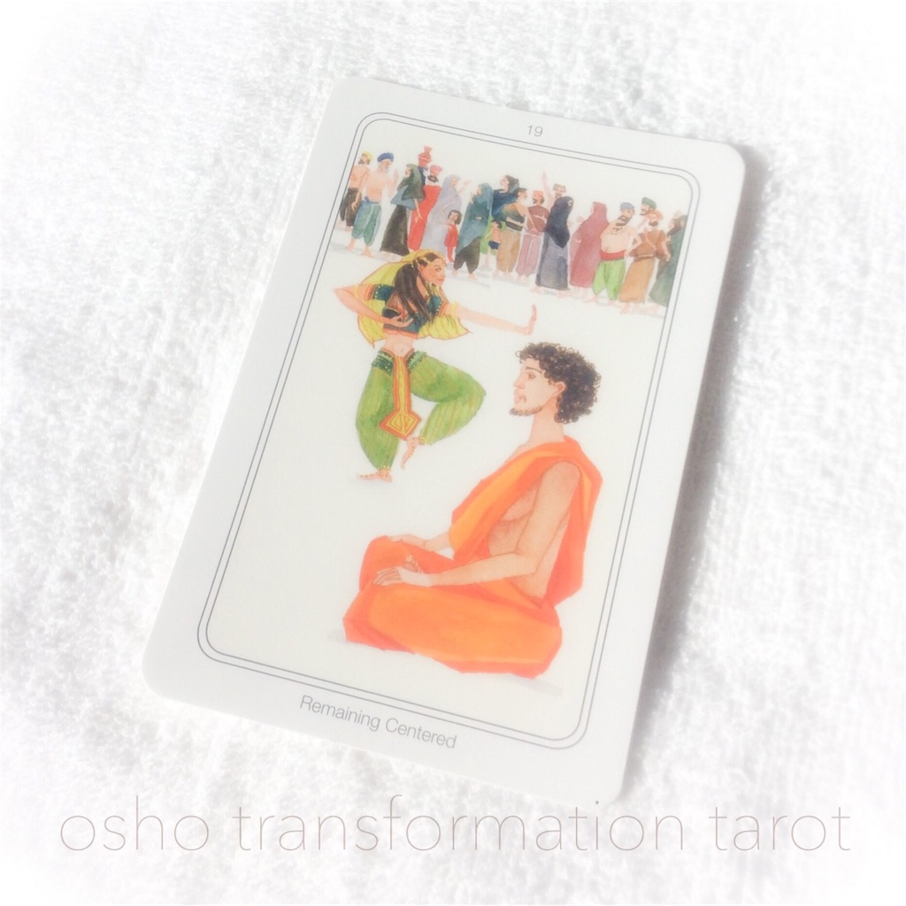 Remaining centered - osho transformation tarot