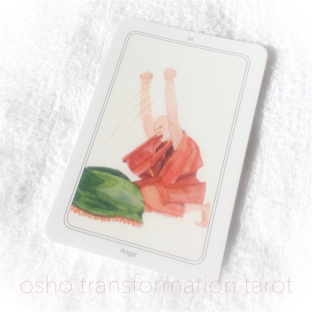 Anger - osho transformation tarot