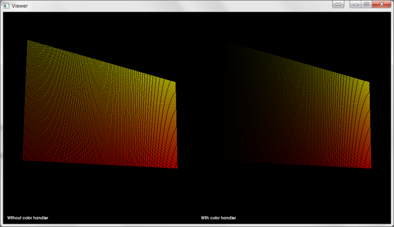 PCLVisualizerでポイントクラウドの透明度を反映させて描画する方法 - Predator's Vision