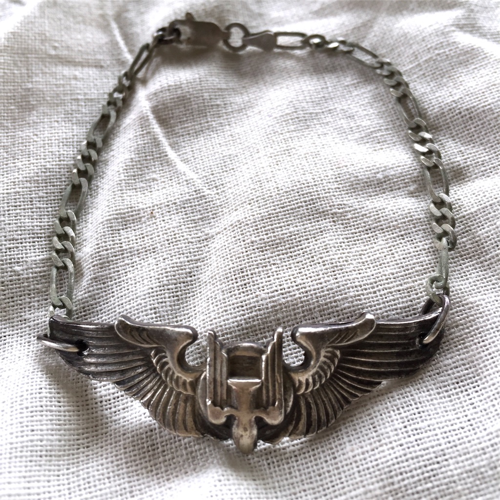 1940's Pilot wing bracelet - Vintage Props Blog