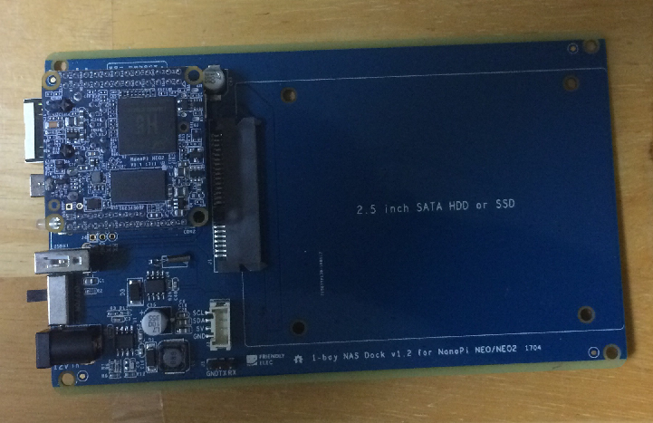 NanoPi NEO2+NAS kitがようやく届いた - 隠居日録