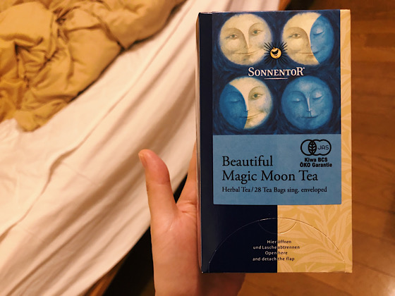 月夜を楽しむ：【SONNENTOR】Beautiful Magic Moon Tea - ぷれ子のおなか