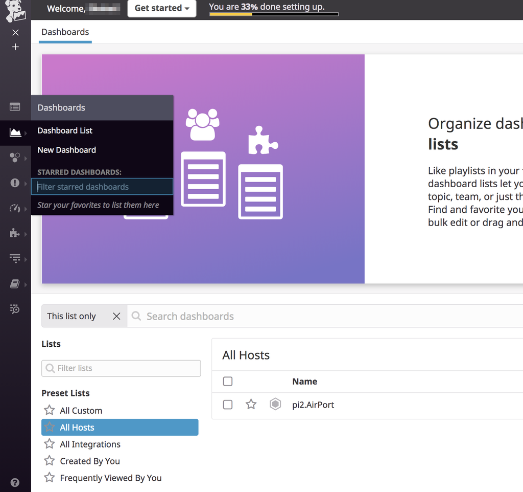 Raspberry PiでDatadogをインストールする方法 - あしあと