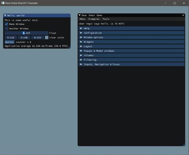 【C++】Dear ImGui を導入してみた（Visual Studio 2015) - とある科学の備忘録