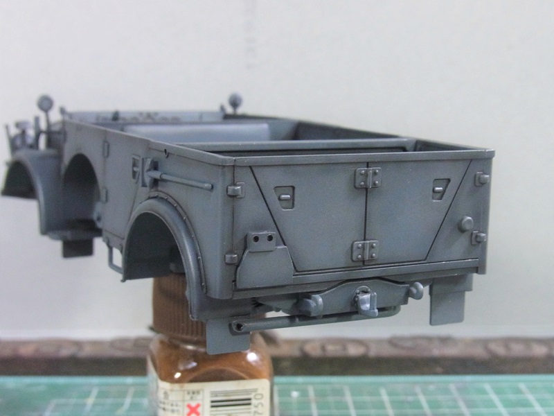 タミヤ 1/35 ドイツ 大型乗用軍用車 ホルヒ タイプ1a Part3 - AFVモデラーの巣