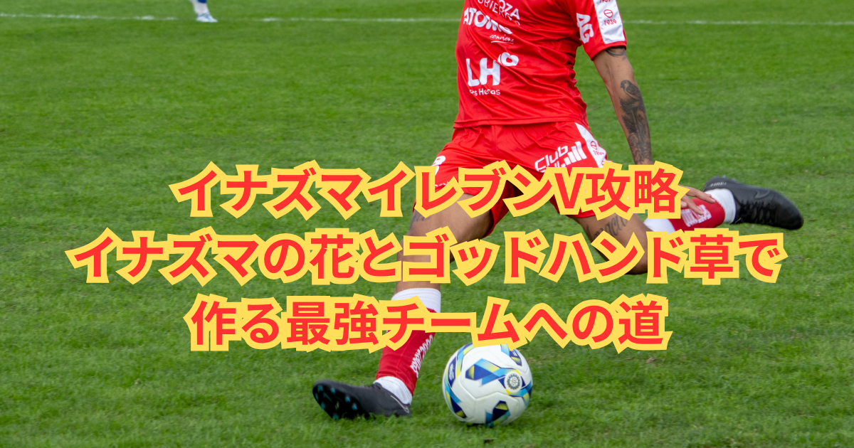 イナズマイレブンV最強装備完全ガイド！イナズマの花＆ゴッドハンド草の効率入手法と交換おすすめ順 - zuki’sタイムズ