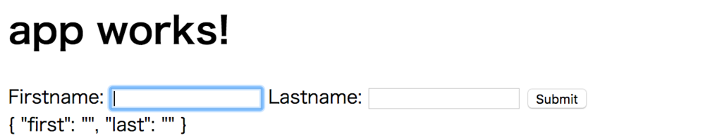 Angular2でのForm 〜Template Driven編〜 - Carpe Diem