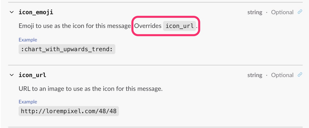 Slack Botでアイコンをメッセージごとに変更したい - Carpe Diem