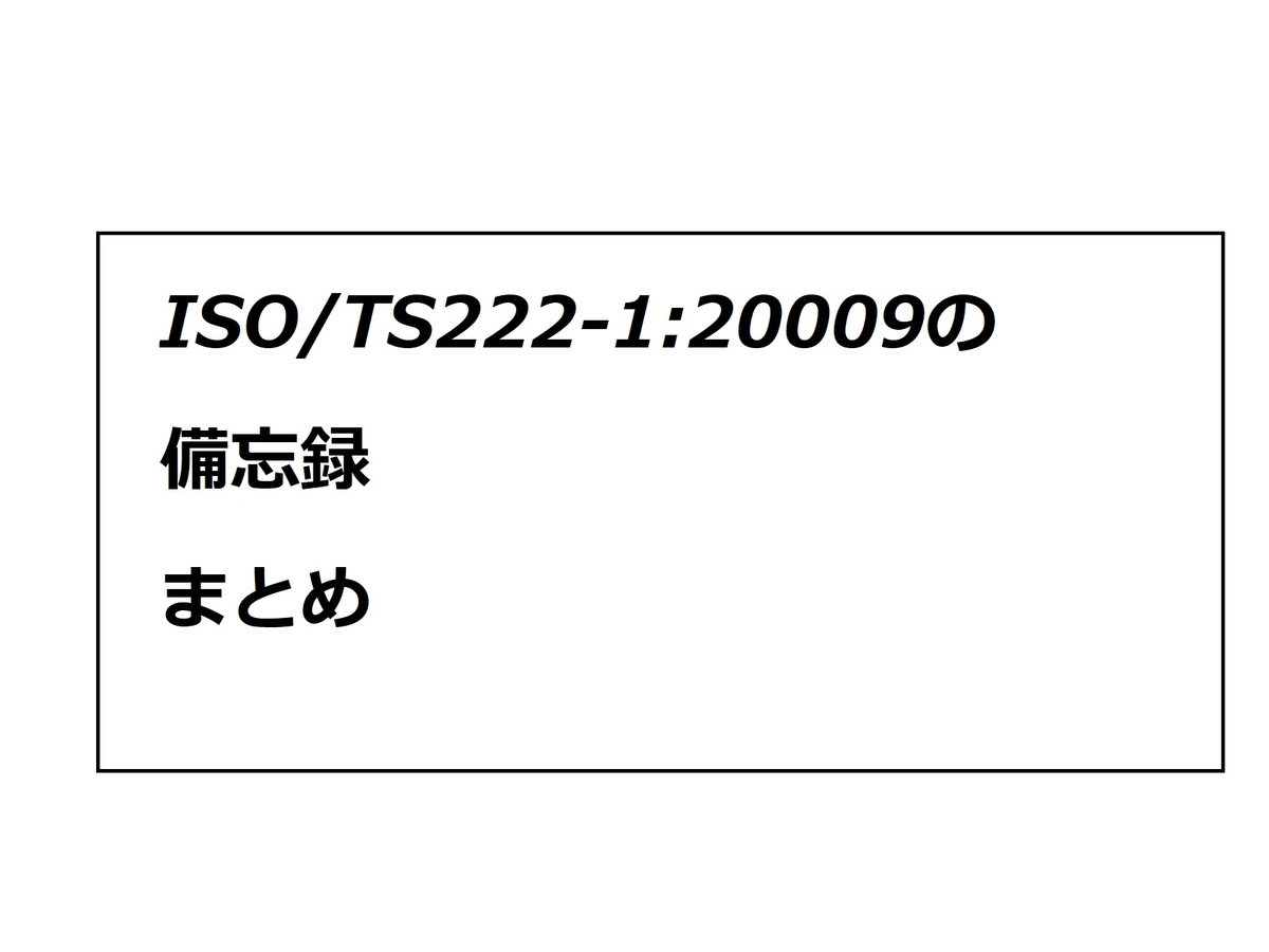 ISO/TS22002-1:2009の備忘録 まとめ - こーぎの向上見学