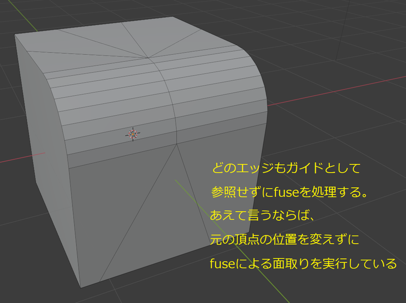 loose usage about MESHmachine - ニッチなblender手記
