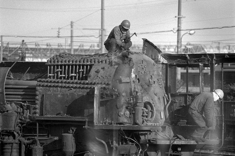 D51 855解体 - ただいま鉄道写真スキャン中