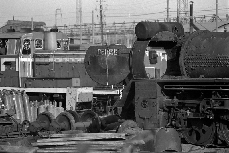 D51 855解体 - ただいま鉄道写真スキャン中