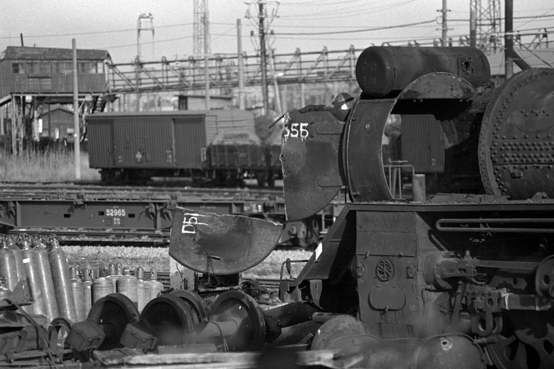D51 855解体 - ただいま鉄道写真スキャン中