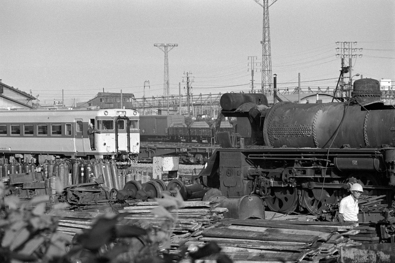 D51 855解体 - ただいま鉄道写真スキャン中