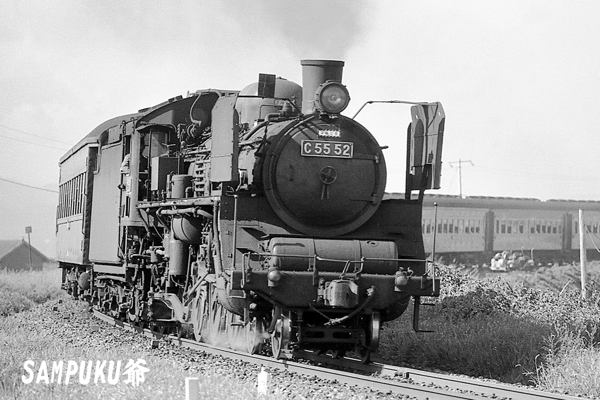 C55 51とC55 52 - ただいま鉄道写真スキャン中