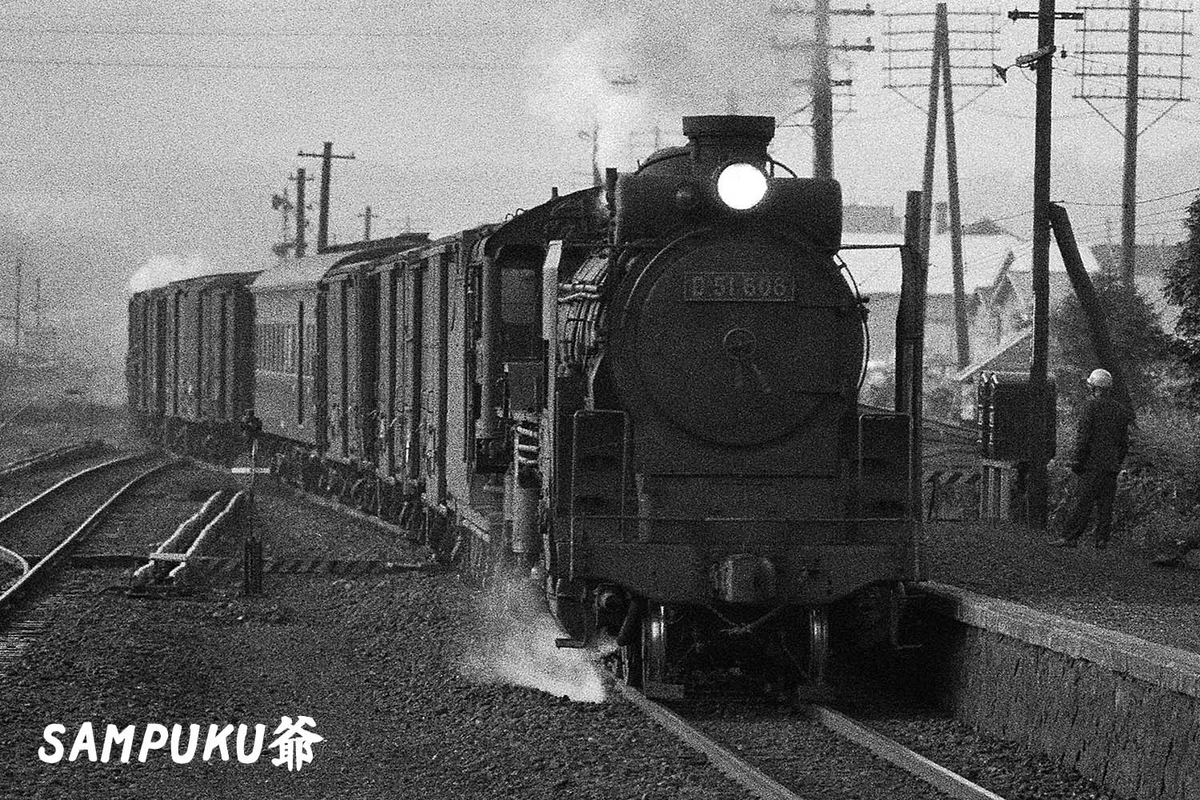 D51 608 - ただいま鉄道写真スキャン中