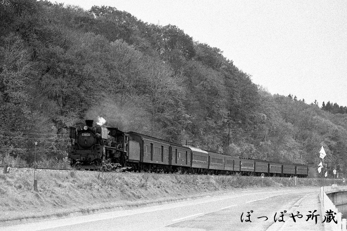 C58 33再び - ただいま鉄道写真スキャン中