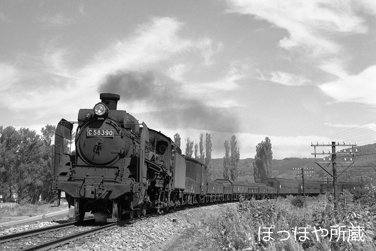 C58 390再び - ただいま鉄道写真スキャン中