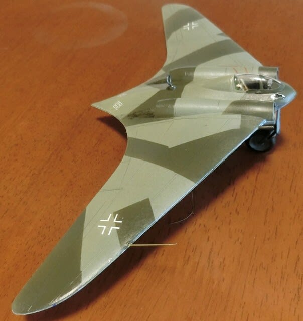 Horten Ho229A1 (HoIX) Pioneer 2 1/72 - rakitarouのきままな日常