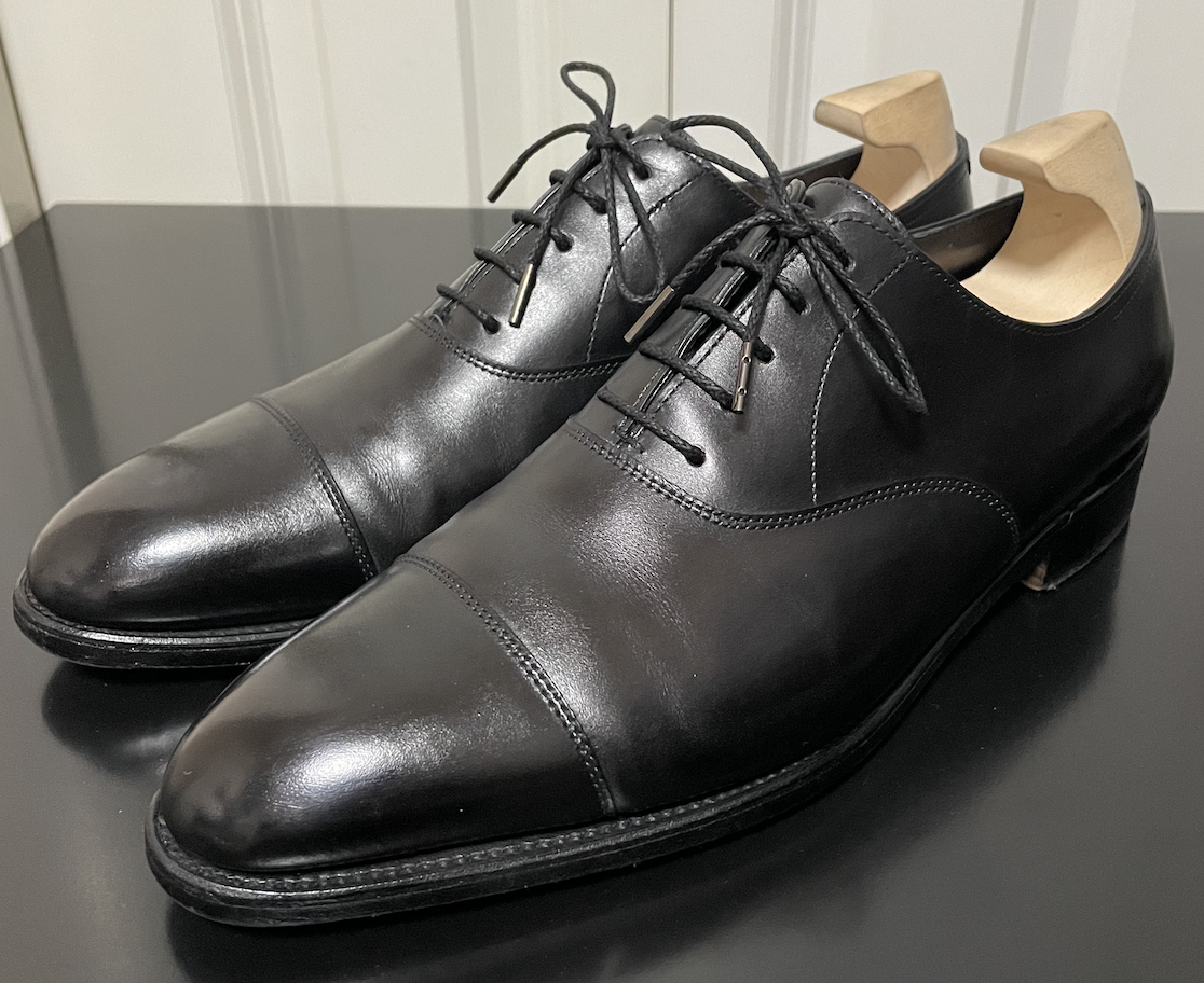 【5足目】JOHN LOBB City Ⅱ【ストレートチップ】 - らっこの革靴人生備忘録