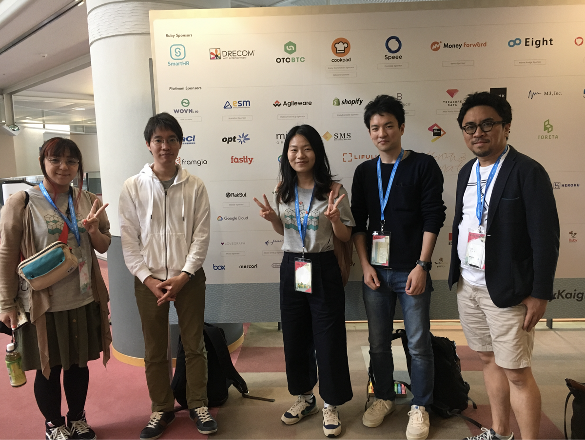 We participated RubyKaigi 2018 as sponsor! - RAKSUL TechBlog