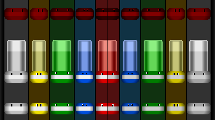 【発狂PMS】LITONE5用 自作9keyノーツスキン『POP-ANOTHER』Ver1.0 - 発Pでハッピー