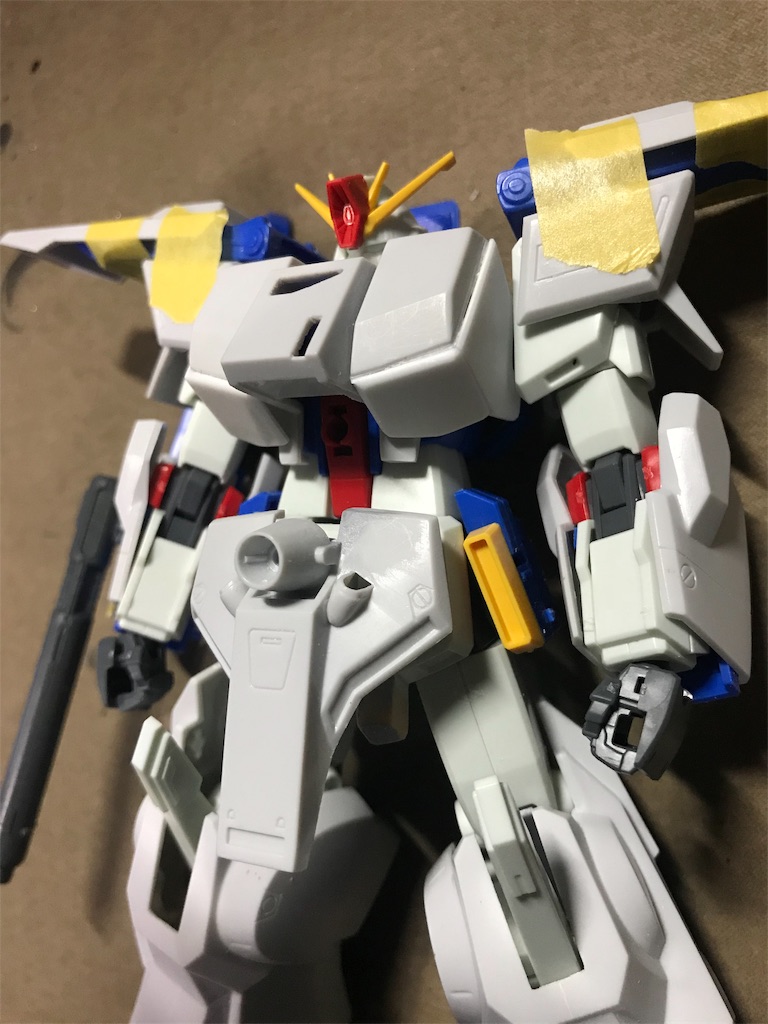 HGUC 1/144 FAZZ 改造に本気になる - クラフト粒子散布中