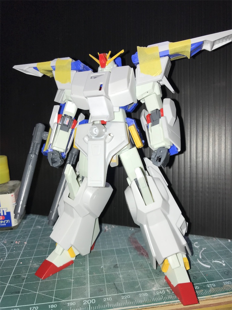 HGUC 1/144 FAZZ 改造に本気になる - クラフト粒子散布中