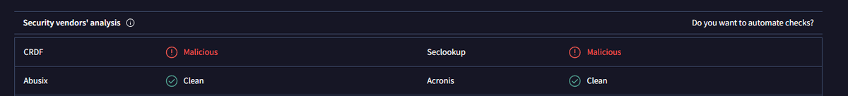 【SeclookupとCRDFでMalicious】悪意のあるサイト扱い解除対応1 - しろあじ備忘録