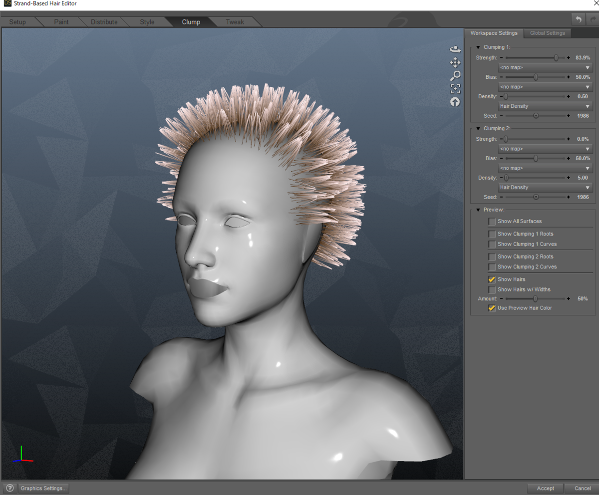 DazStudioで日本人キャラを作る。