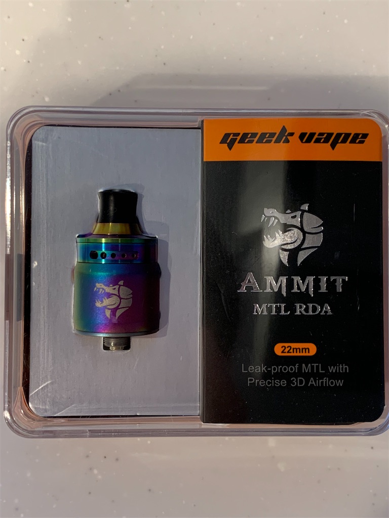 geekvape AMMIT MTL RDA - vape沼のratemoyashi