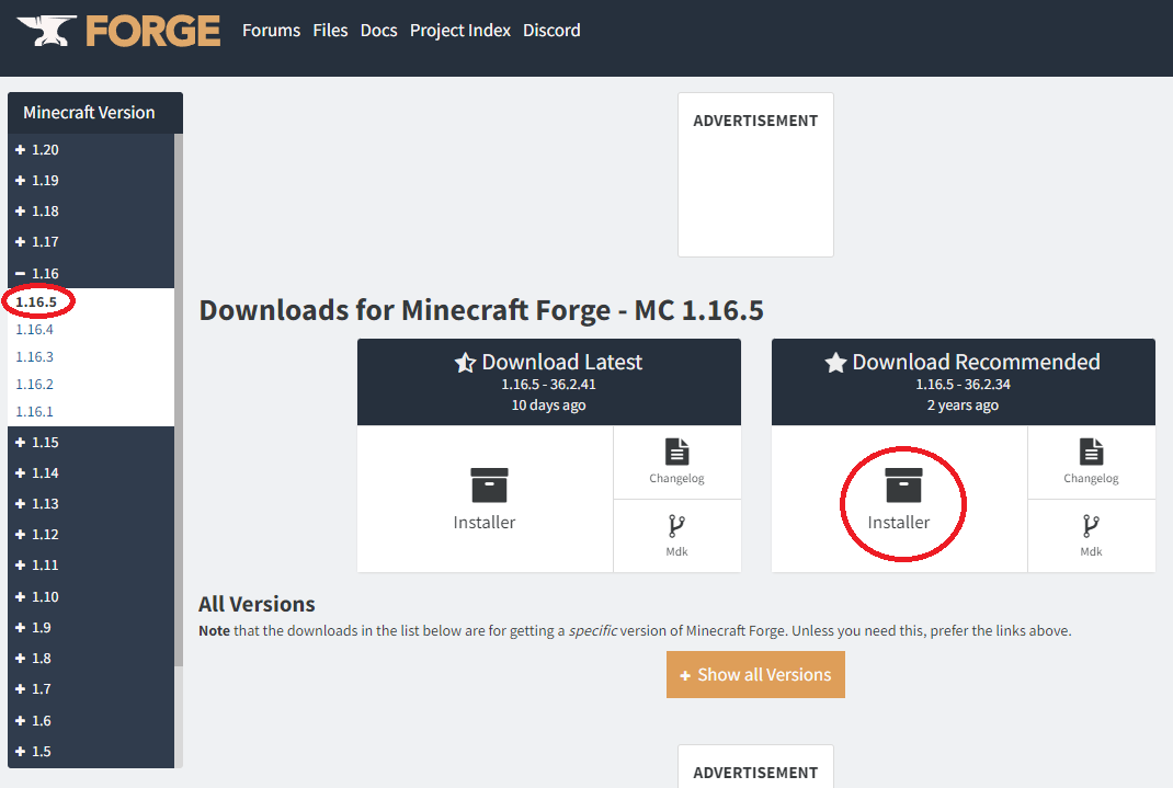 【マインクラフト】Minecraft Forgeがうまく導入できない場合の方法 - minecraft forge example