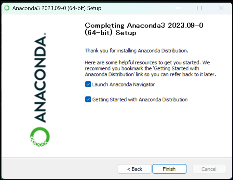 Python Anacondaのインストール - ray88’s diary