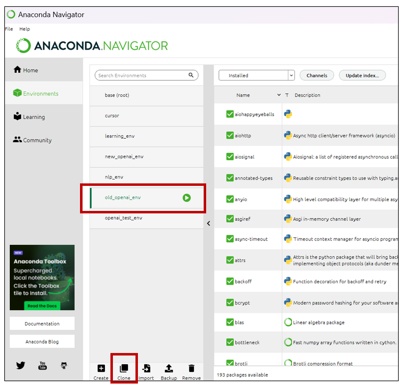 Python Anacondaで仮想環境をコピーする（複製する） - ray88’s diary