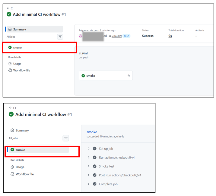 GitHub Actionsで最小CIを入れてみた - ray88’s diary